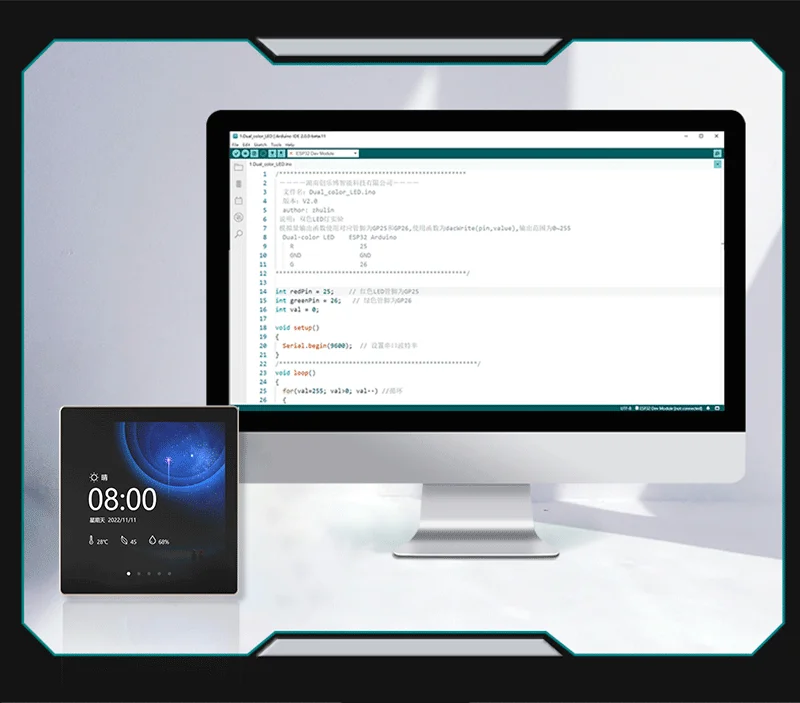 4.0Inch ESP32 Display Unit SKU ESP32-4848S040C I for Versatile Display ...