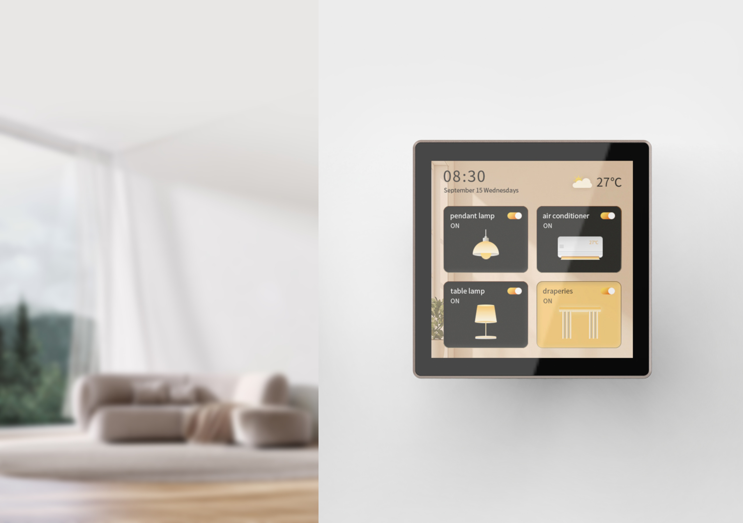Smart home application