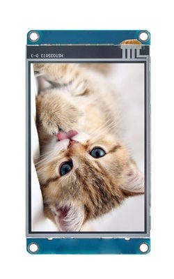 240x320 HMI Display Module 8MB Resistive Touch Lcd 2.4 Inch Code Free Font Image