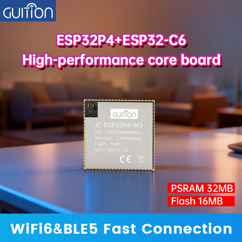 JC-ESP32P4-M3-C6 Dual core RISC-V+Wi Fi 6: ESP32-P4 high-performance ...