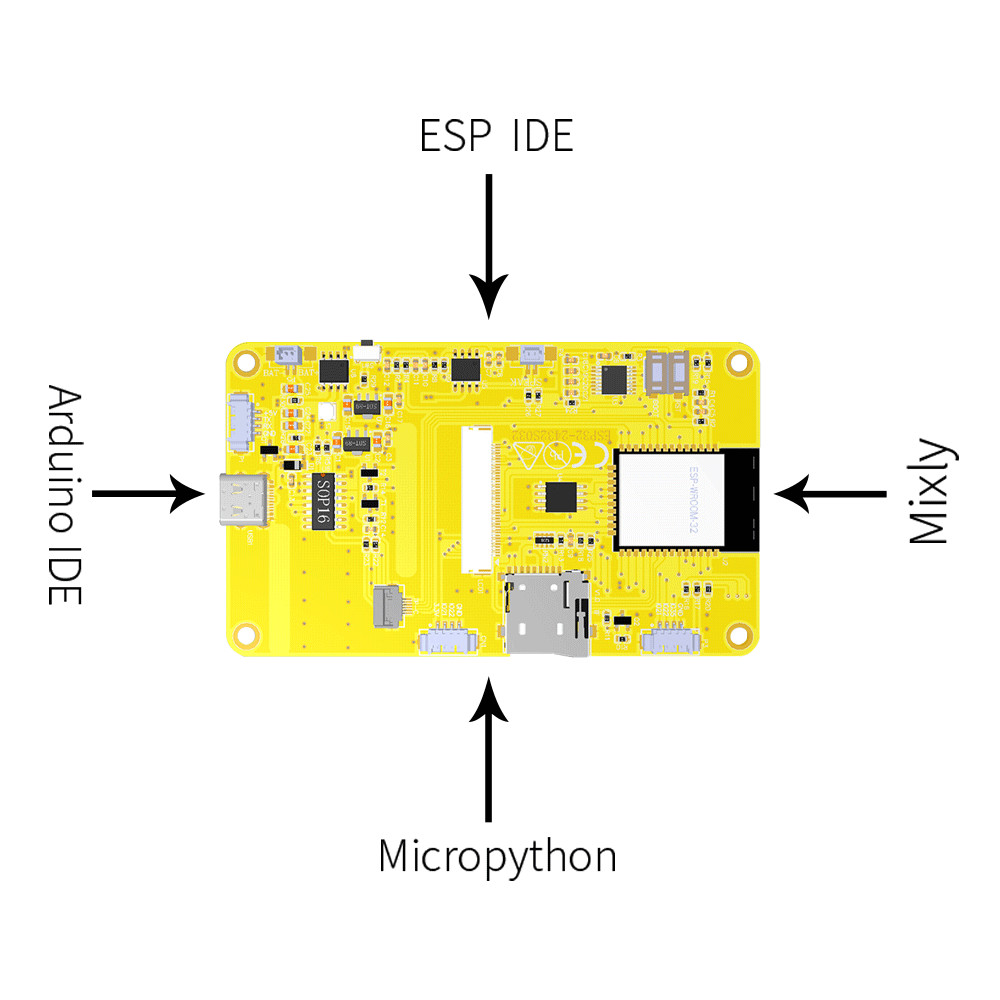 Capacitive 32 Inch Tft Display Module 240x320 Esp32 Lvgl Spi Lcd Module