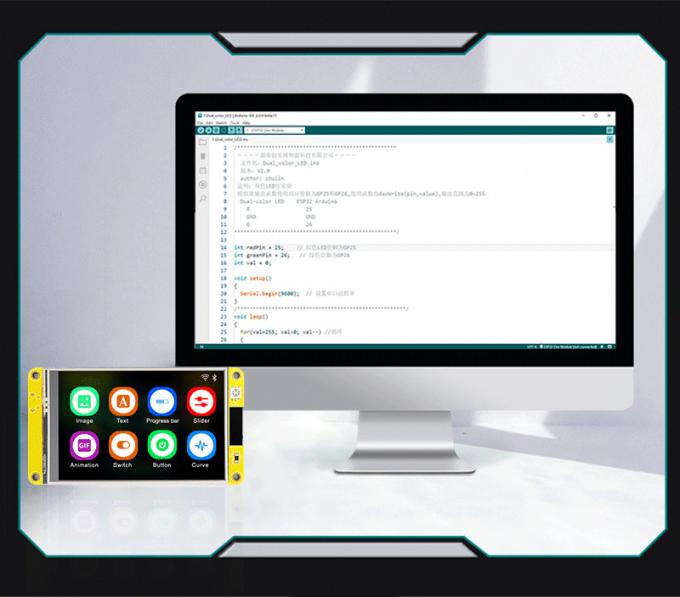 32 Inch Tft Lvgl Lcd Esp32 Display Module 240x320 Resolution