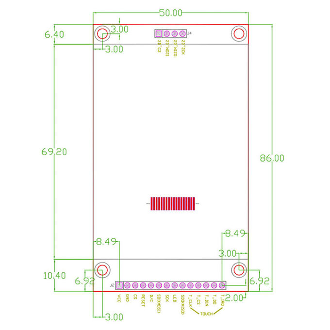 2 8 Lcd Module Spi Display Module 240 320 2 8 Inch Ili9341 Spi Tft Lcd