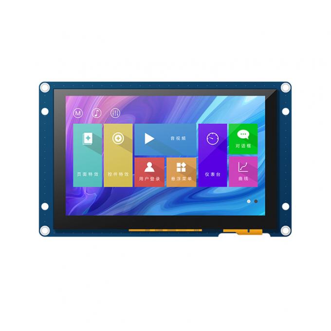 HMI Lcd Display Module Capacitive Touch 7 Inch Touch Tft Lcd 800x480 No ...